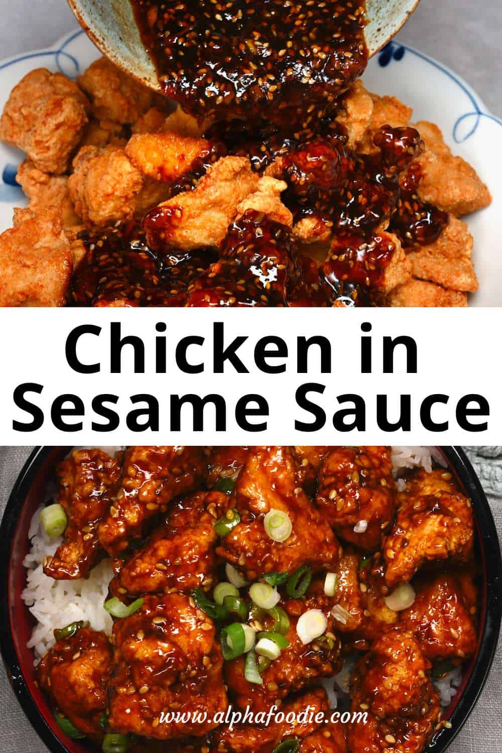 Easy Sesame Chicken Recipe - Alphafoodie
