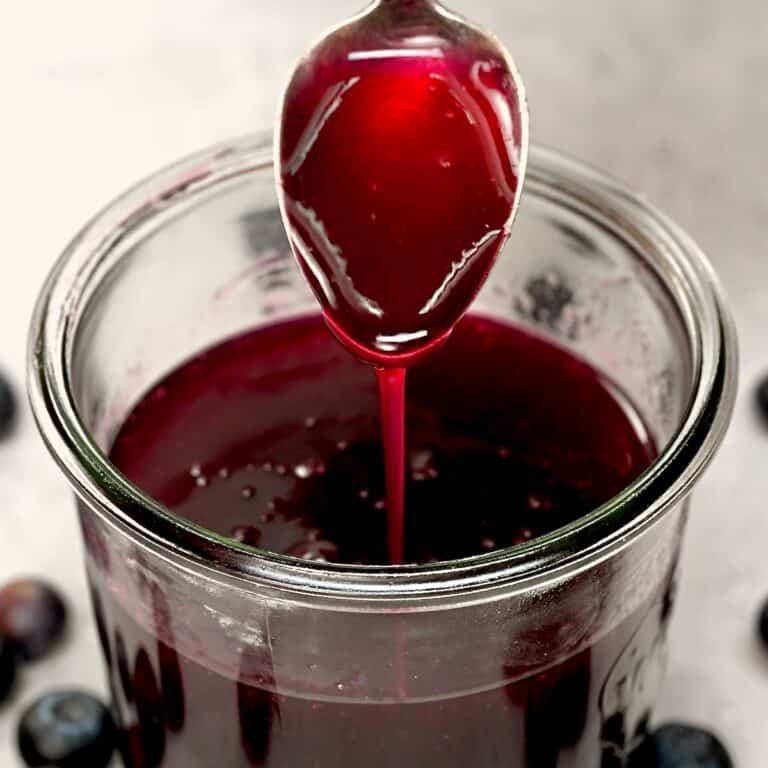 Blueberry Syrup - Alphafoodie