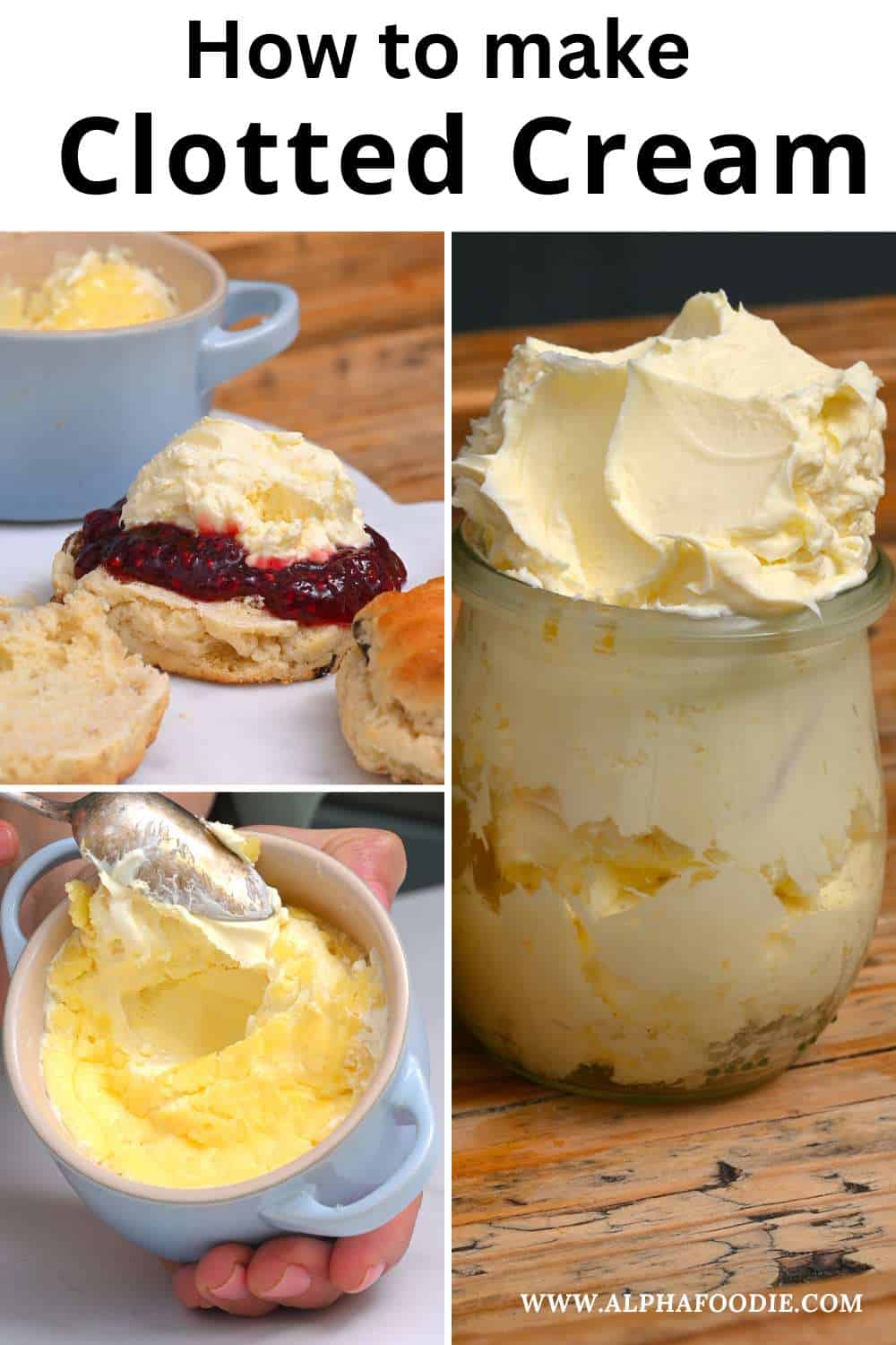 The Perfect Clotted Cream Recipe - Alphafoodie