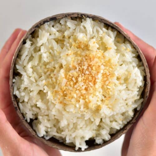 How to Cook the Perfect Coconut Rice - Alphafoodie