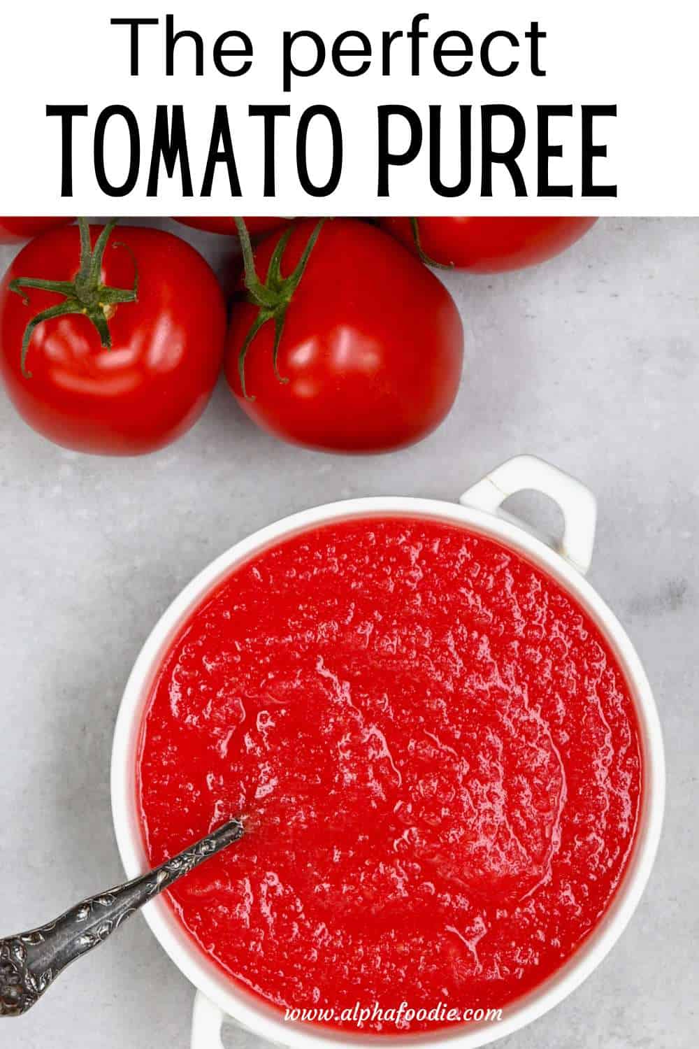 How to Make Tomato Puree - Alphafoodie