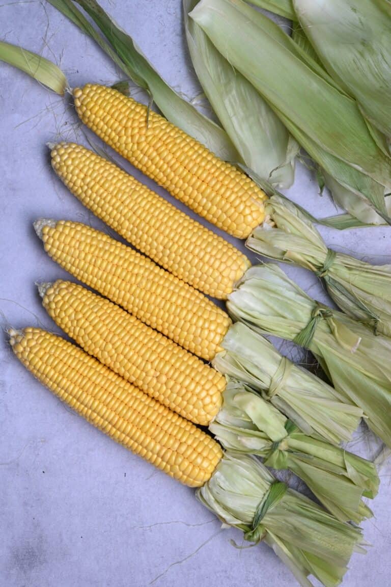 Oven-Roasted Corn in Foil with Garlic Butter - Alphafoodie