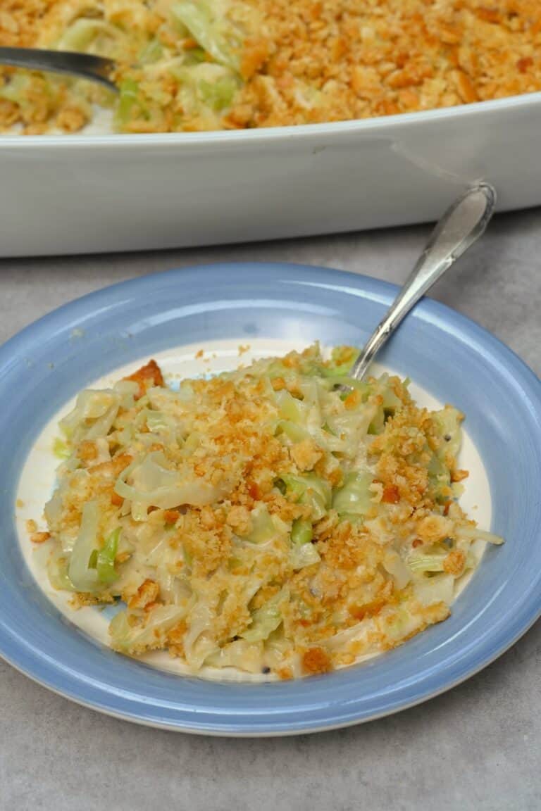 Cabbage Casserole Recipe - Alphafoodie