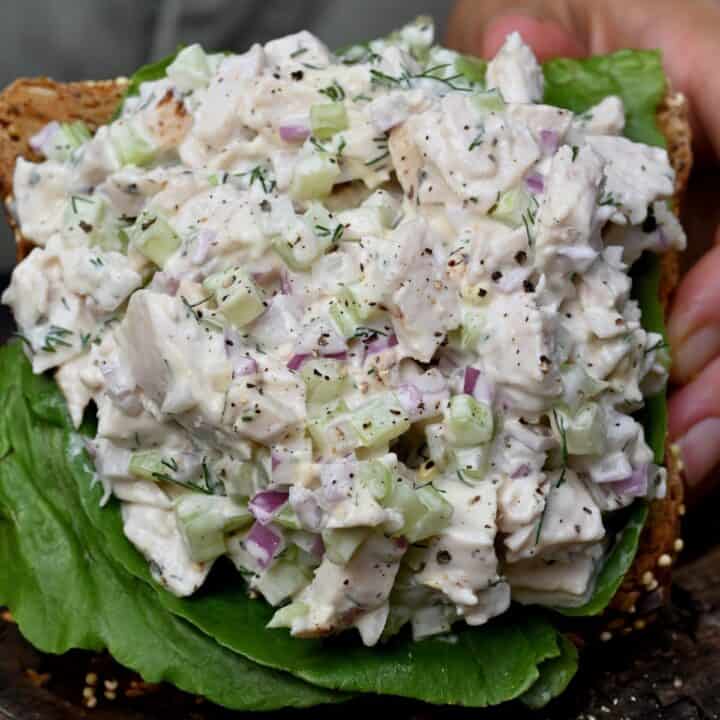 The Best Chicken Salad Recipe - Quick and Easy - Alphafoodie