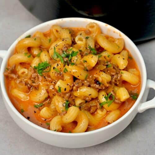 Easy Homemade Hamburger Helper - Alphafoodie