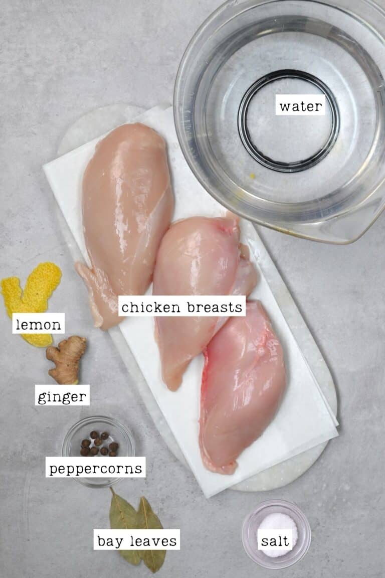 How to Boil Chicken Breasts (Smell Free Method!) - Alphafoodie