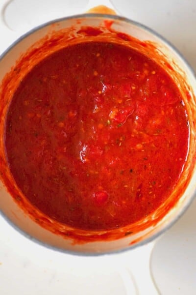 Easy Homemade Marinara Sauce - Alphafoodie