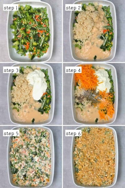 Easy Vegetable Casserole - Alphafoodie