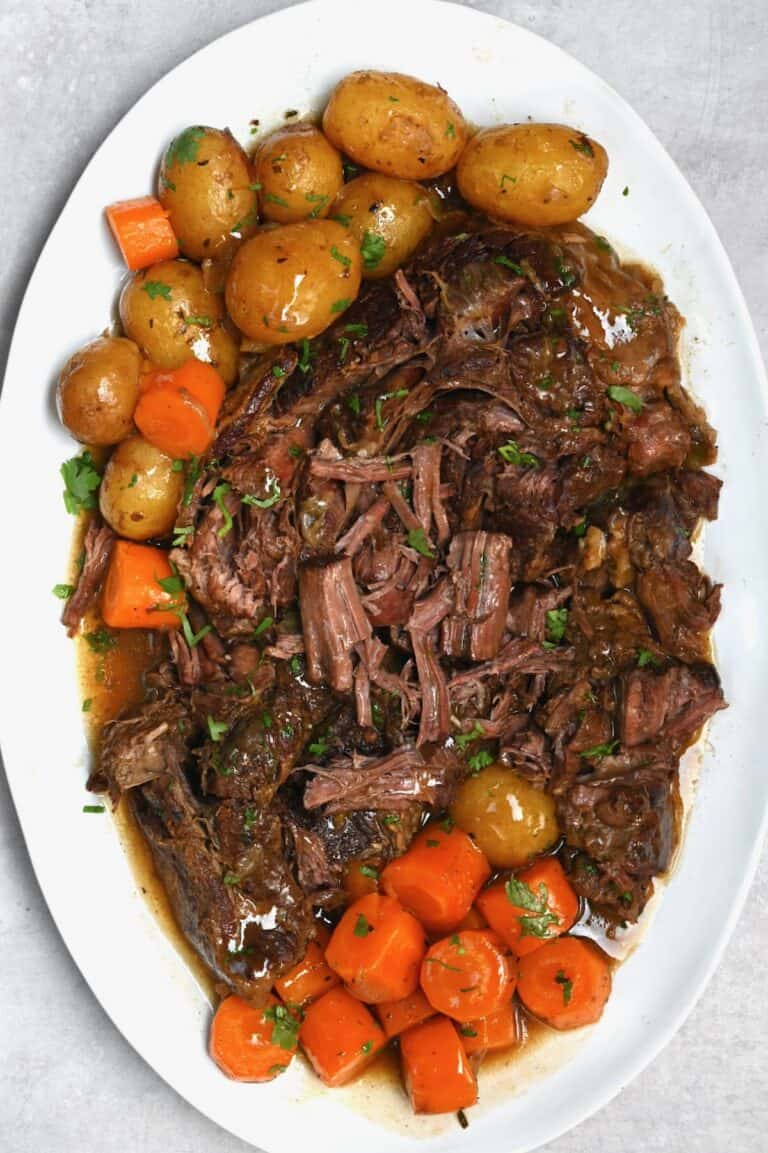 The Perfect Crock Pot Roast - Alphafoodie