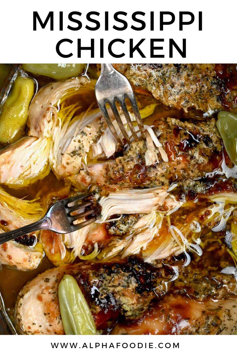 The Best Mississippi Chicken Recipe - Alphafoodie