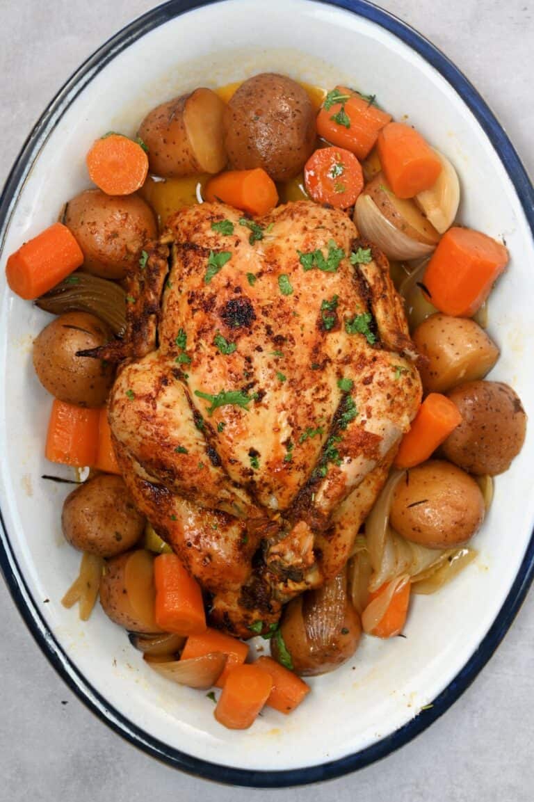 Crockpot Whole Chicken - Alphafoodie