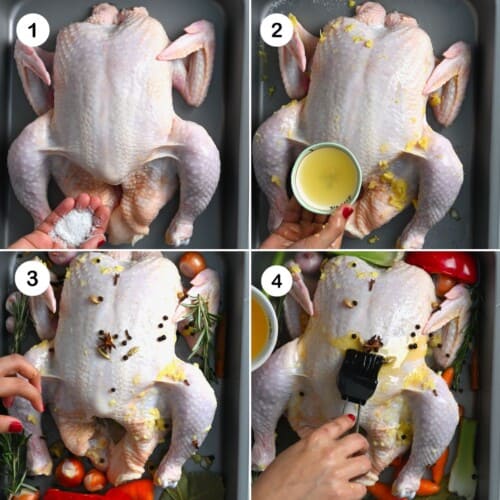 Easy Roast Chicken - Alphafoodie
