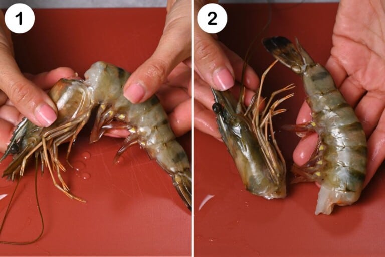How To Peel And Devein Shrimp - Alphafoodie