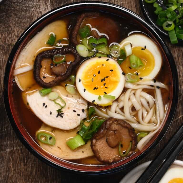 The Best Chicken Ramen - Alphafoodie