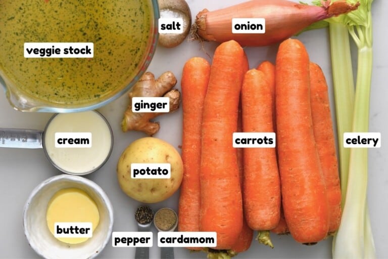 Easy Carrot Soup - Alphafoodie