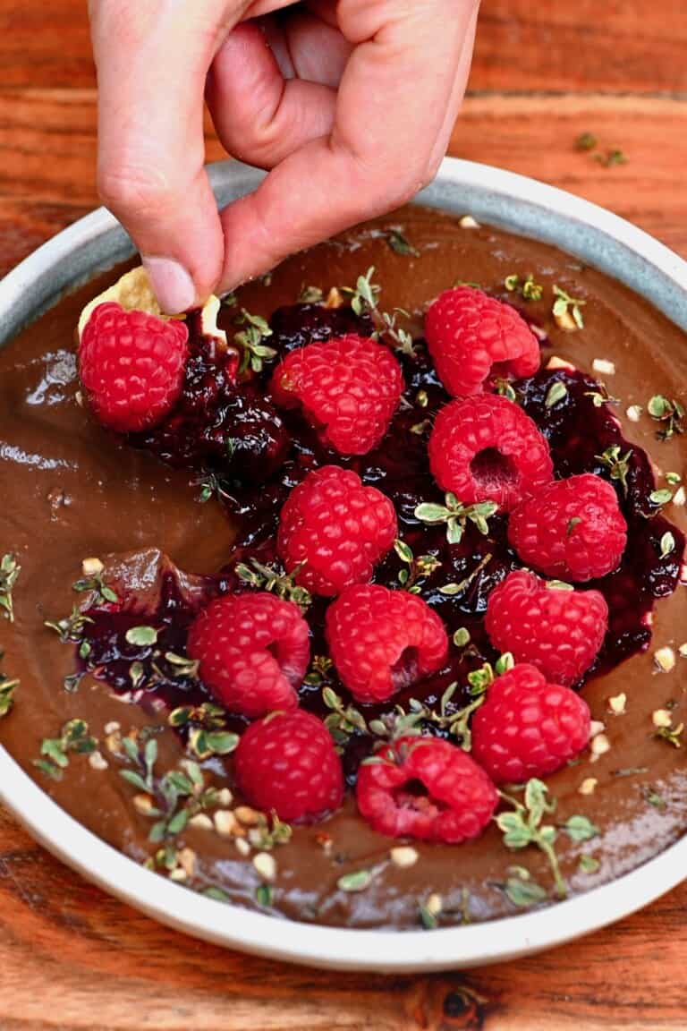 The Best 5-Minute Chocolate Hummus Recipe - Alphafoodie