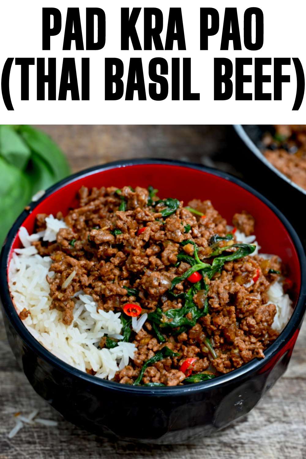 Pad Kra Pao (Thai Basil Beef) - Alphafoodie