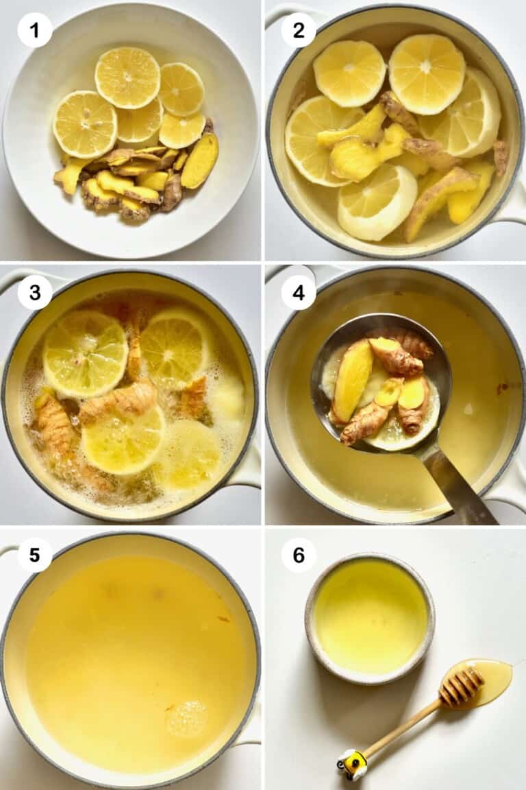 Fresh Ginger Tea - Alphafoodie