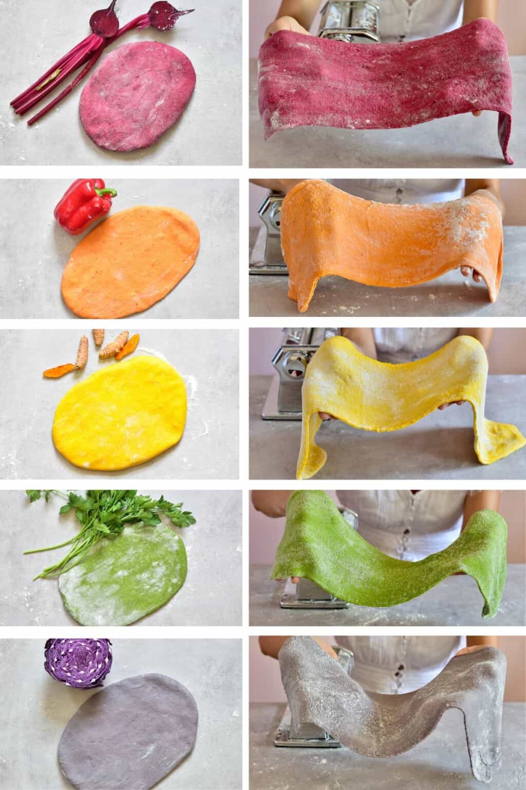 How to Make Colored Pasta (All Natural) - Alphafoodie