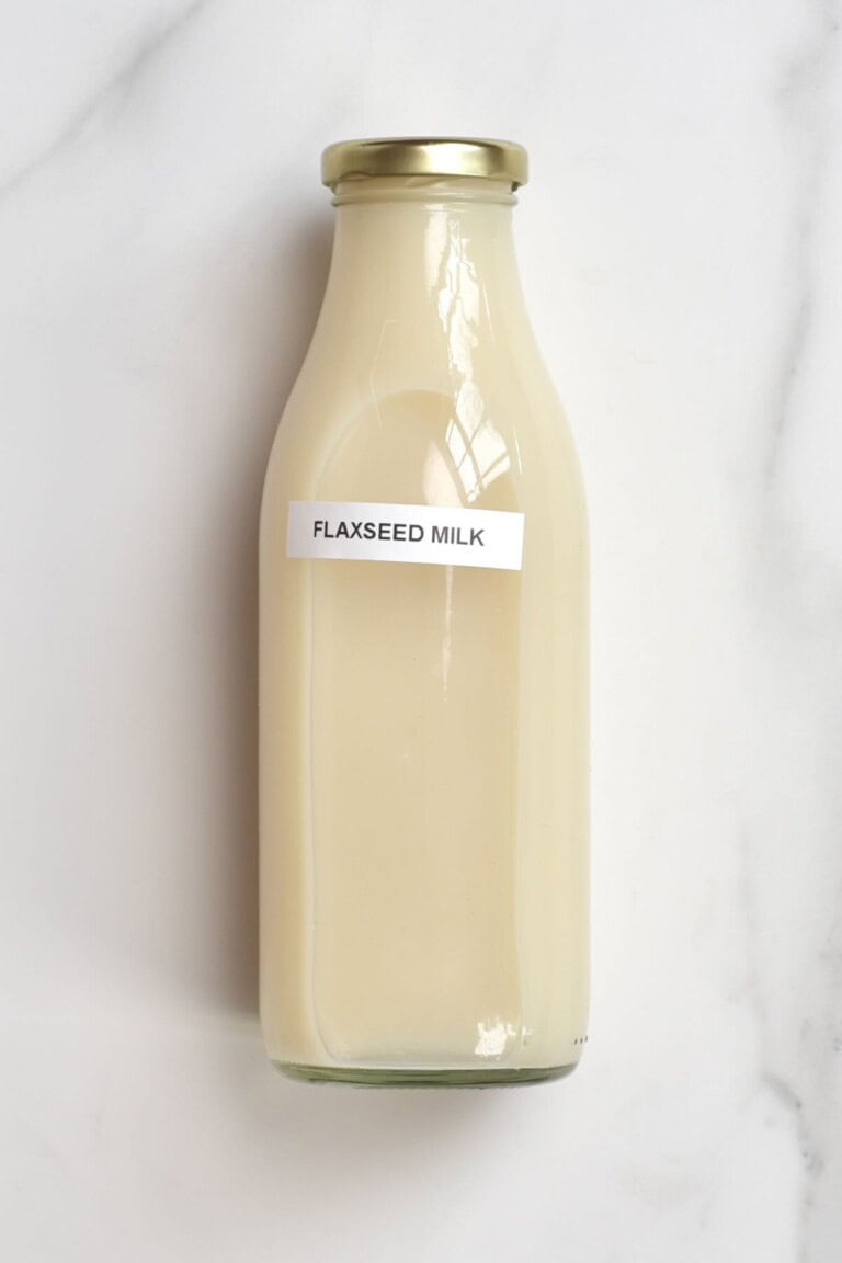 The Best Flax Milk - Alphafoodie