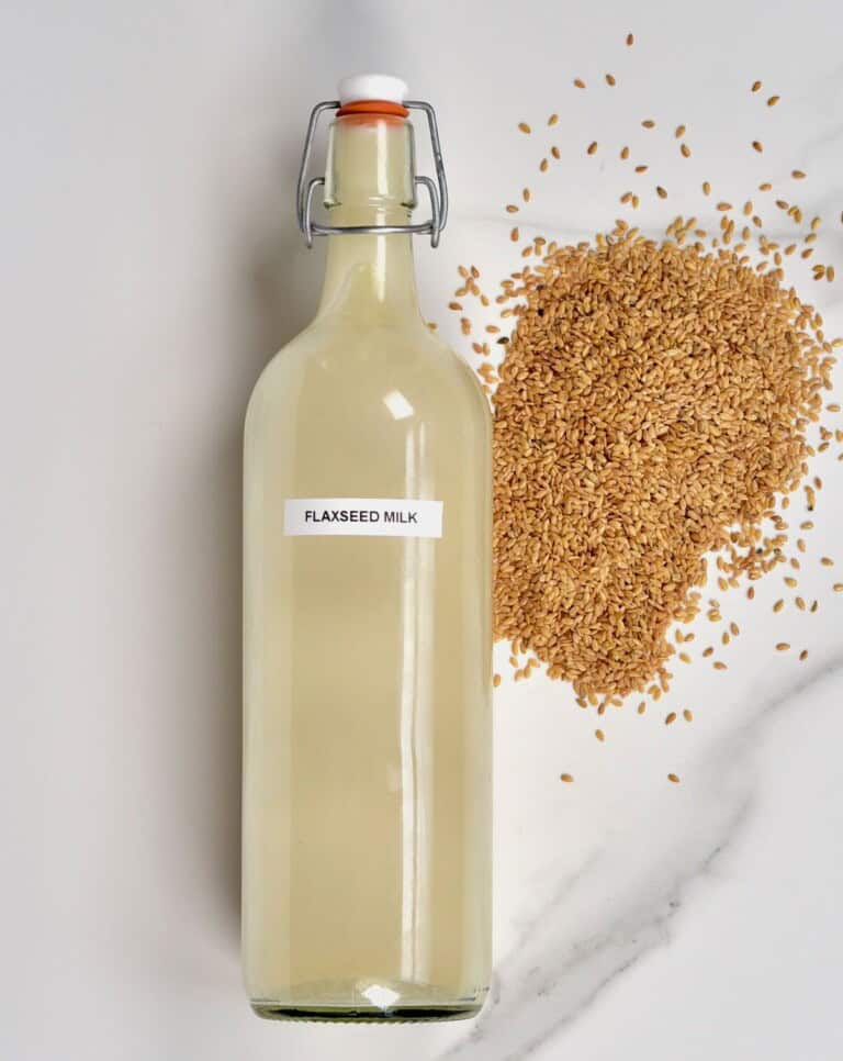 The Best Flax Milk - Alphafoodie