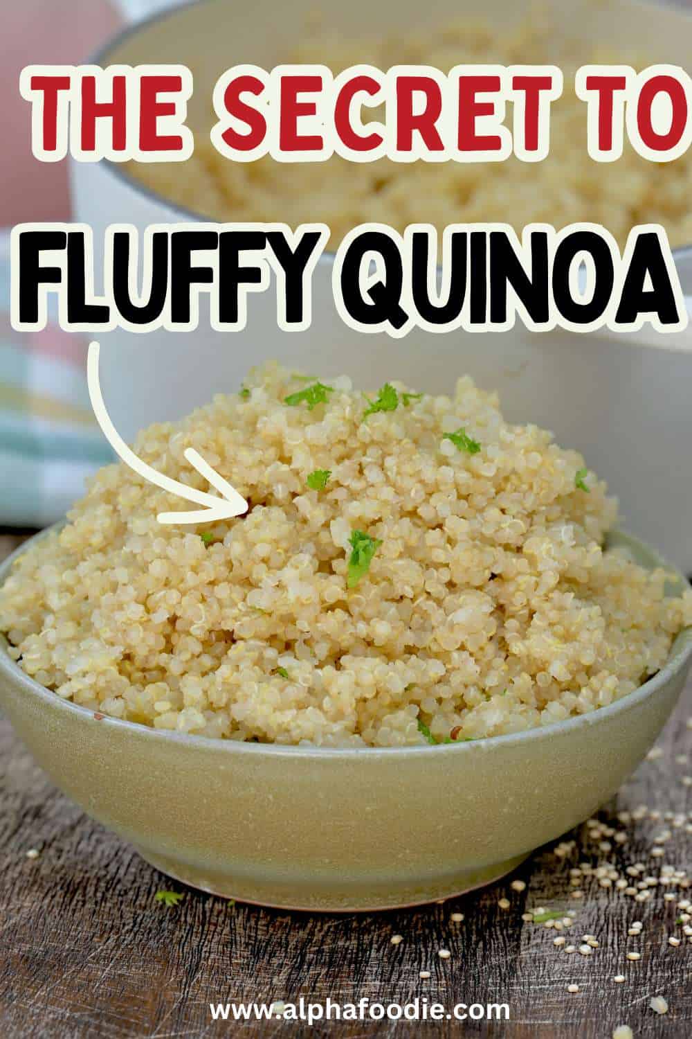 Simple Steps to Perfect Quinoa - Alphafoodie