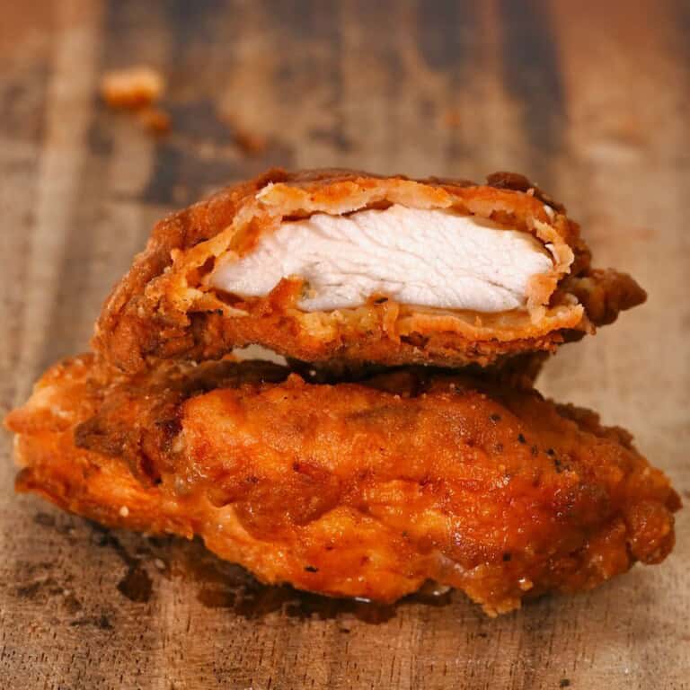 Crispy Fried Chicken Breast - Alphafoodie