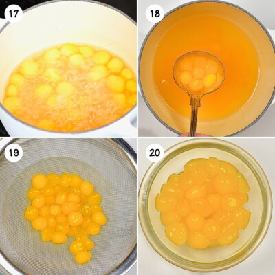 How to Make Mango Boba Pearls - Alphafoodie