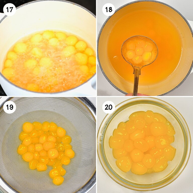 How to Make Mango Boba Pearls - Alphafoodie