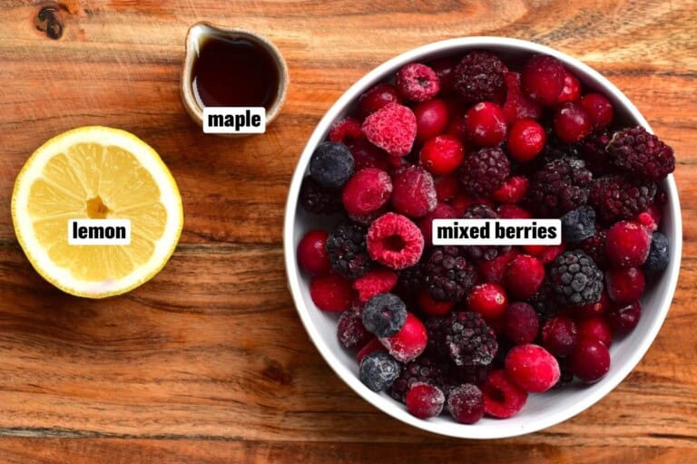Easy Mixed Berry Compote (10-Minute Recipe) - Alphafoodie