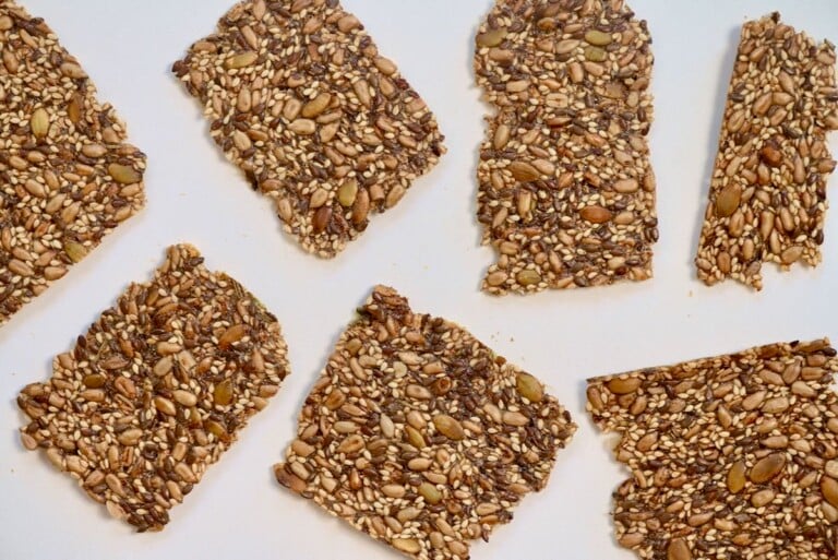 The Best Seed Crackers Recipe - Alphafoodie