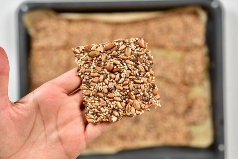 The Best Seed Crackers Recipe - Alphafoodie