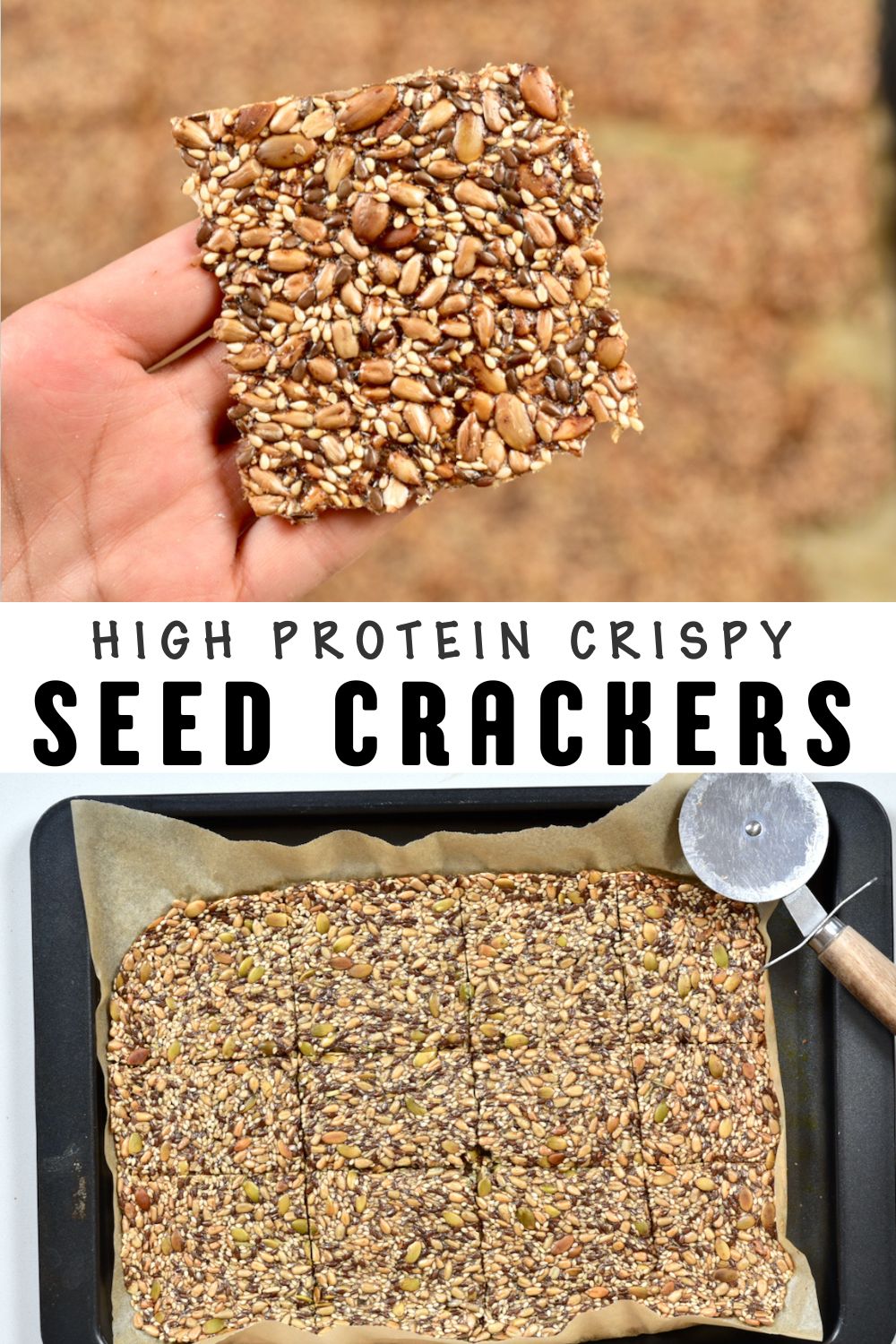 The Best Seed Crackers Recipe - Alphafoodie