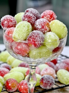 Candied Grapes (with Video) - Alphafoodie