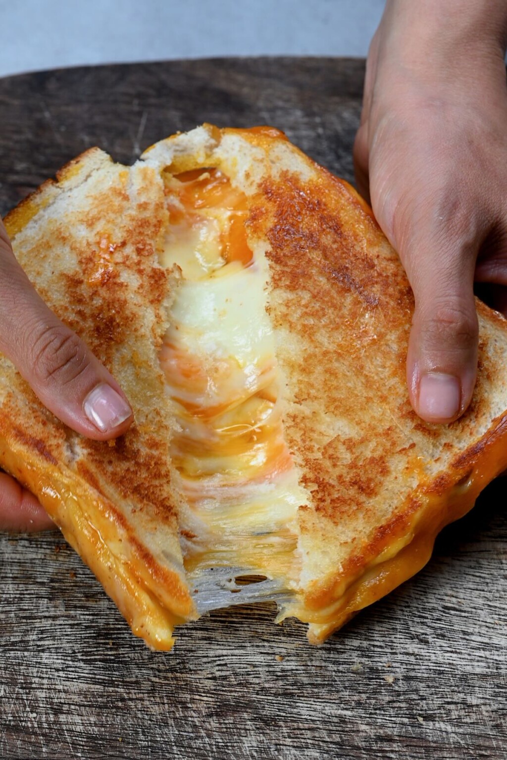 Grilled Cheese Sandwich (With Video) - Alphafoodie