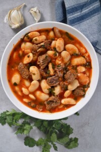 Butter Bean Stew (Fasolia) - Alphafoodie