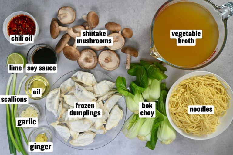 Easy Dumpling Soup - Alphafoodie