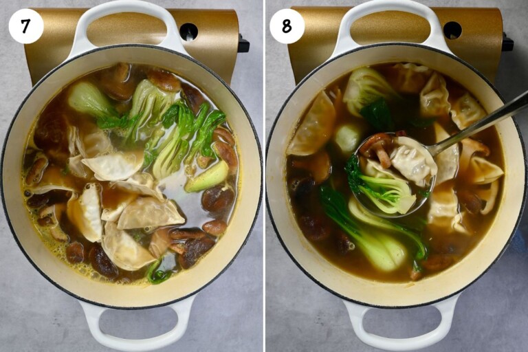 Easy Dumpling Soup - Alphafoodie