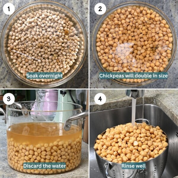 How to Cook Dried Chickpeas (Soak & Boil Method) - Alphafoodie