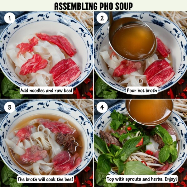 Vietnamese Pho (Homemade Broth) - Alphafoodie