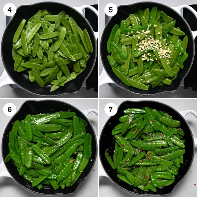Easy Snow Peas Recipe - Alphafoodie