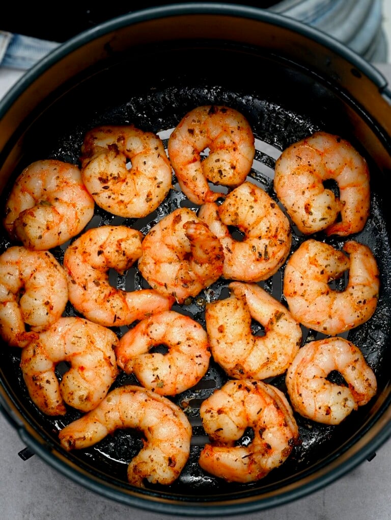 10 Minute Air Fryer Shrimp - Alphafoodie