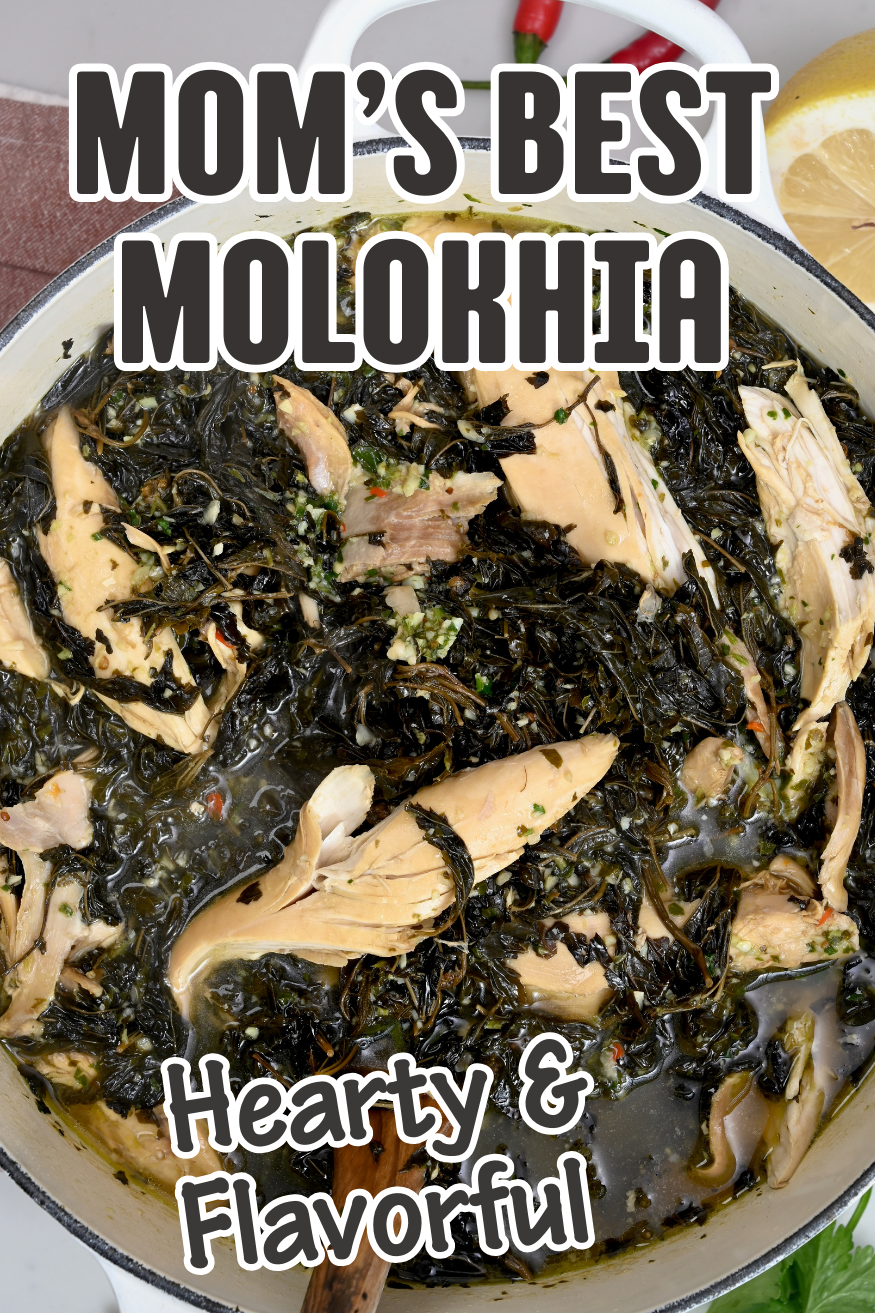My Mom's Best Molokhia - Alphafoodie
