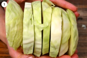 Roasted Cabbage Steaks - Alphafoodie