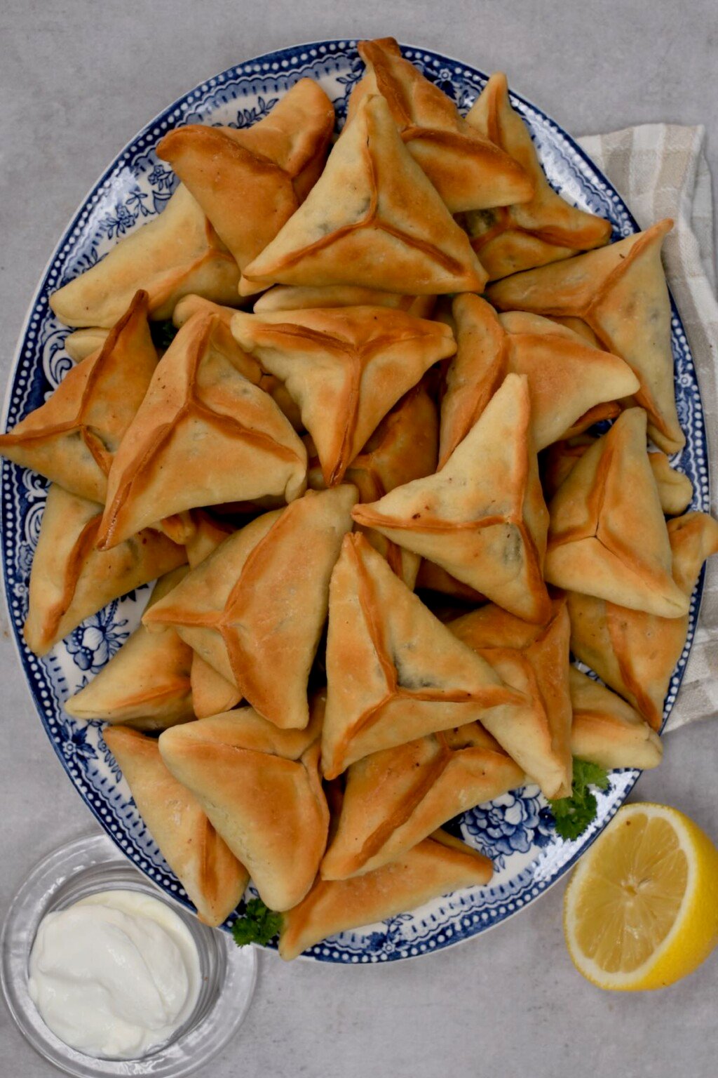Fatayer (Lebanese Spinach Pies) - Alphafoodie
