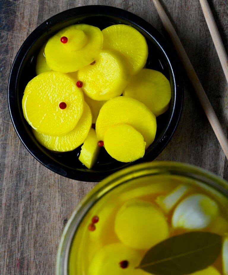 Pickled Daikon Radish - Alphafoodie