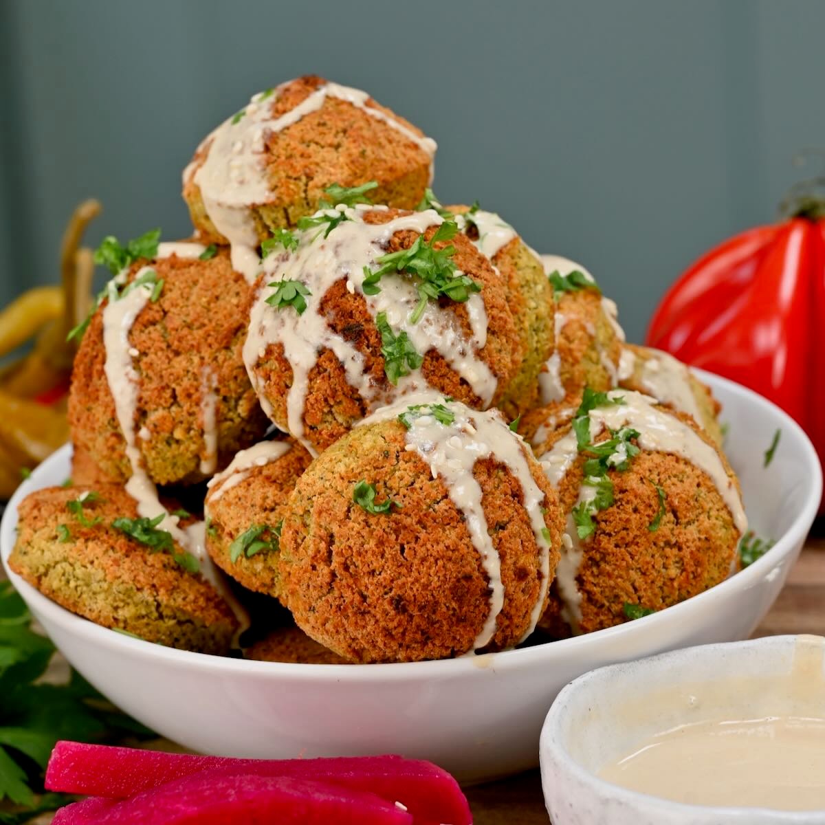 Baked Falafel Balls Recipe