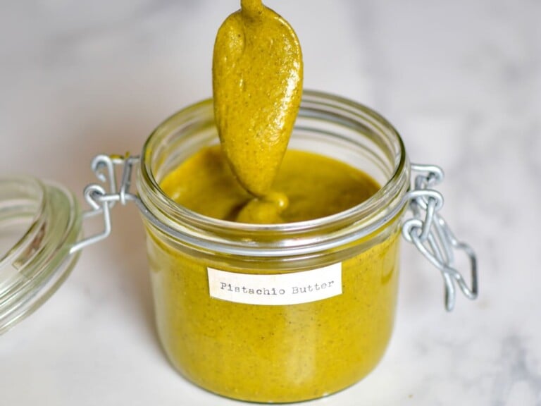 Homemade Pistachio Butter - Alphafoodie