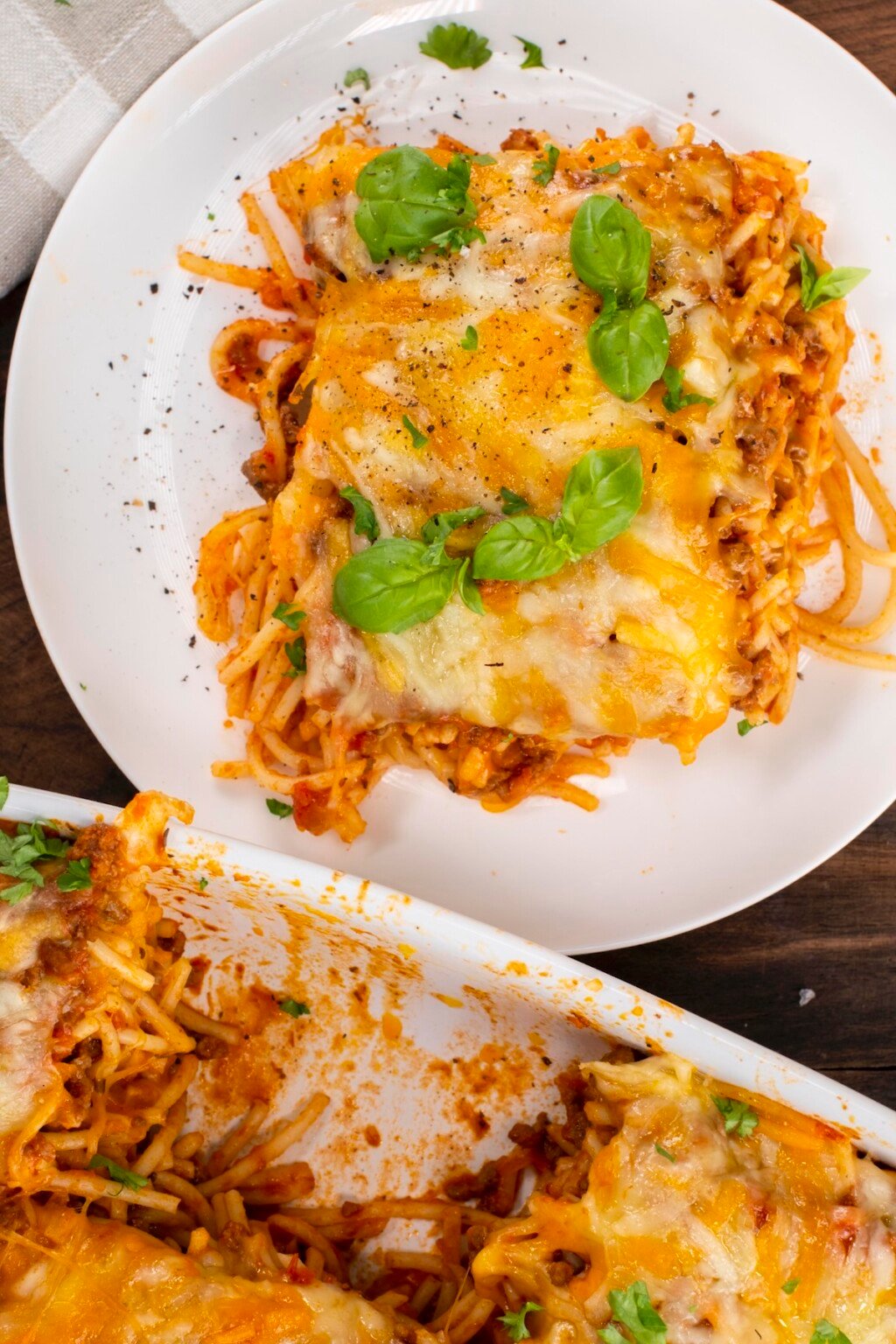 Easy baked spaghetti recipe- Alphafoodie