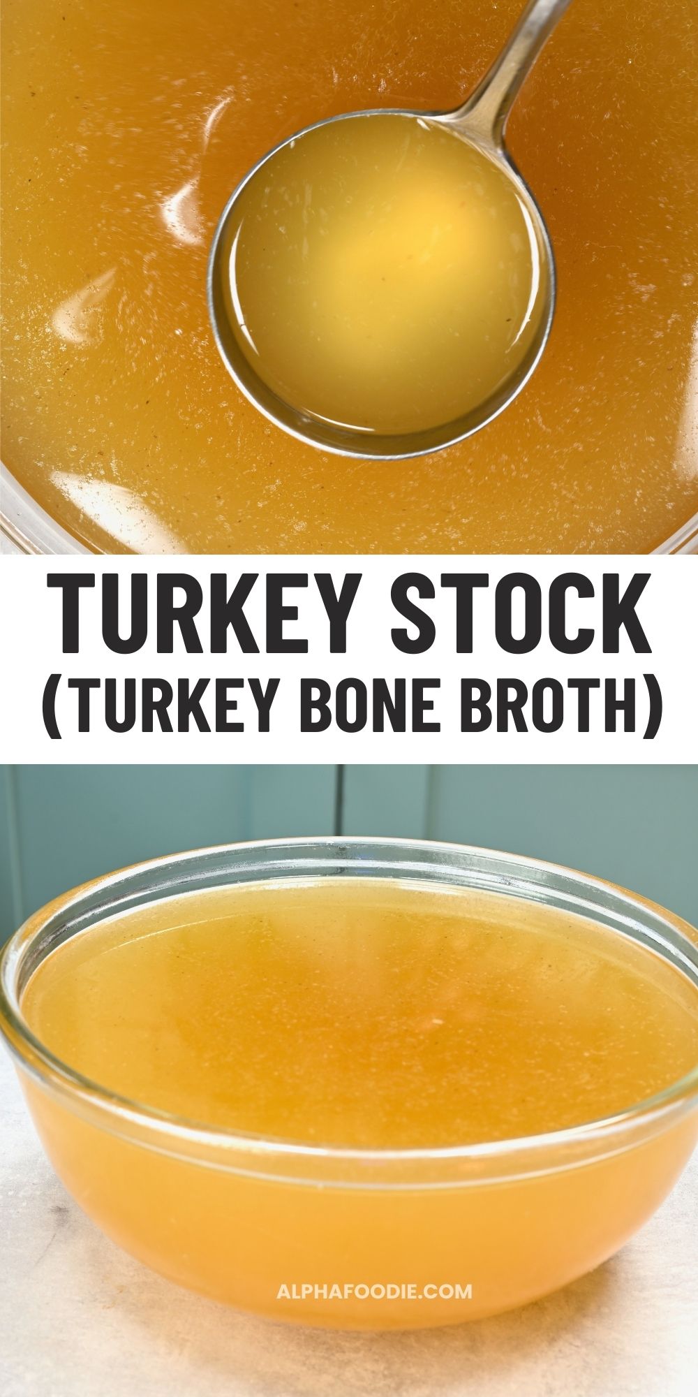 Best Homemade Turkey Stock from Leftover Bones - Alphafoodie